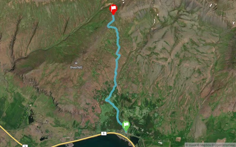 Trace de trail : Mt. Esja Ultra 2022 - Steinn (The Rock)